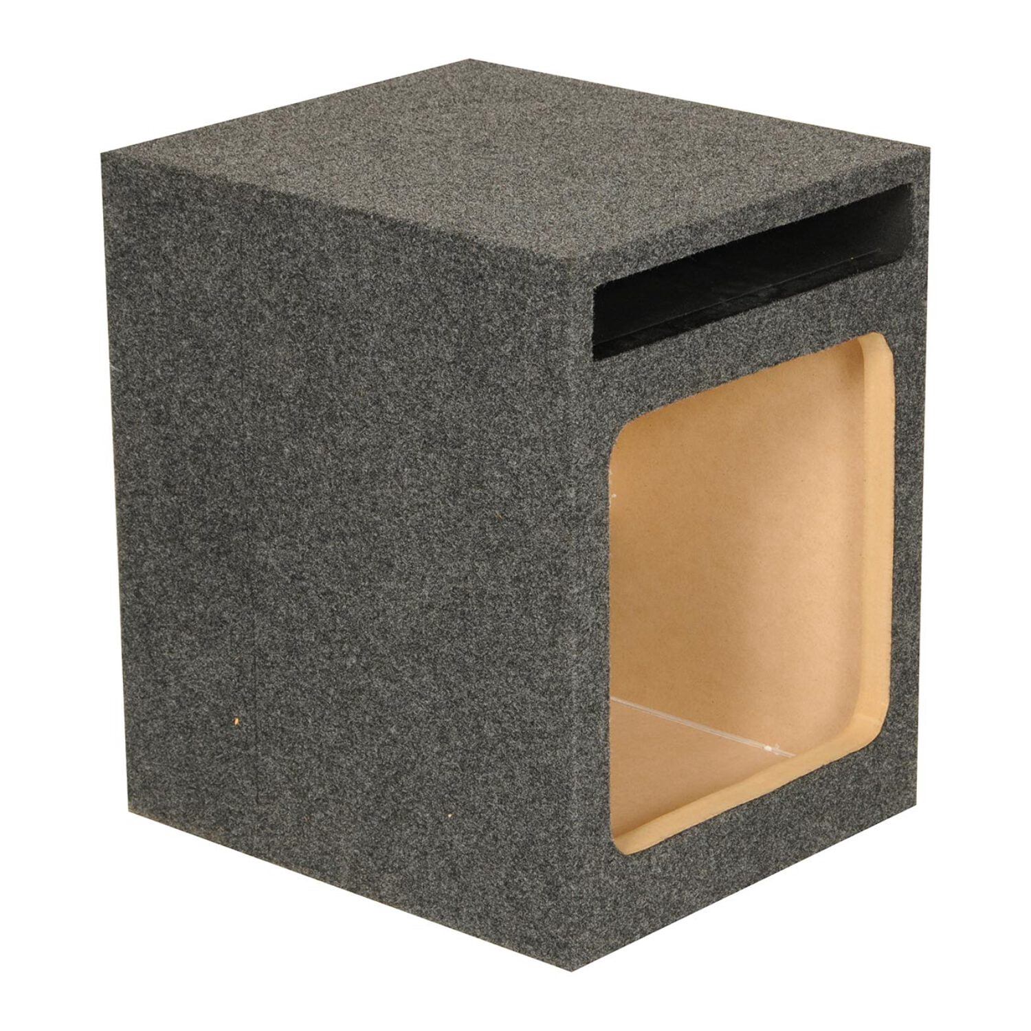 Q Power HD112 12" Single Heavy Duty Vented Square Subwoofer Sub ...