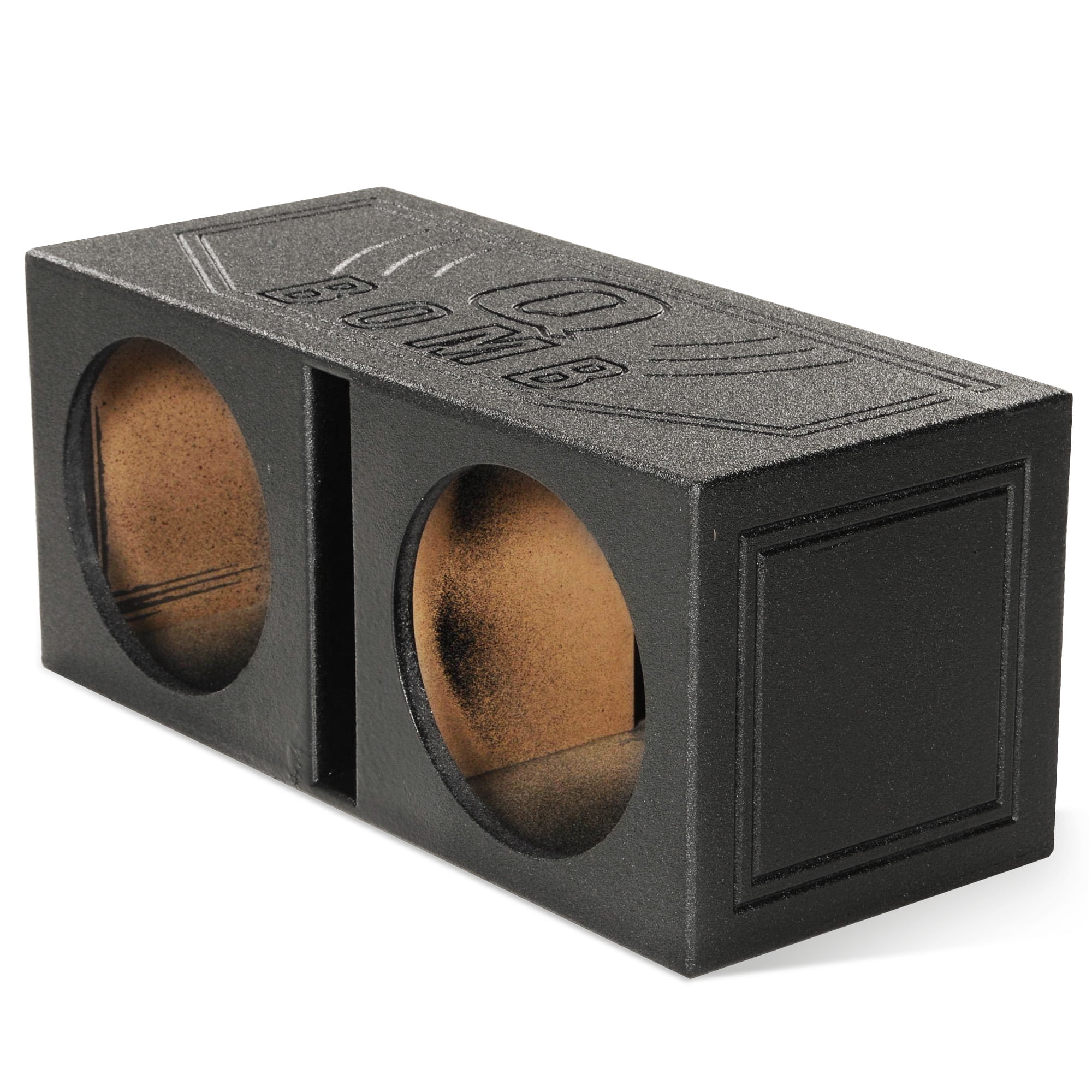 QPower 15-Inch QBOMB15V Dual Vented Subwoofer Box Enclosure with ...