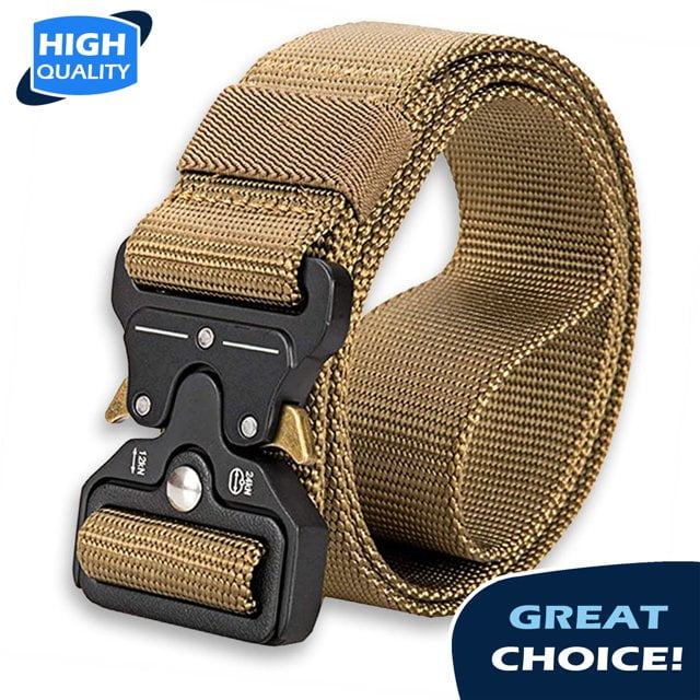 Q&Q ESSENTIALS Mens Belt Nylon Utility Belts for Men with Quick Release ...