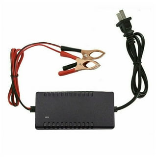 Portable 12v trickle charger battery maintainer for motorcycle car boat atv store