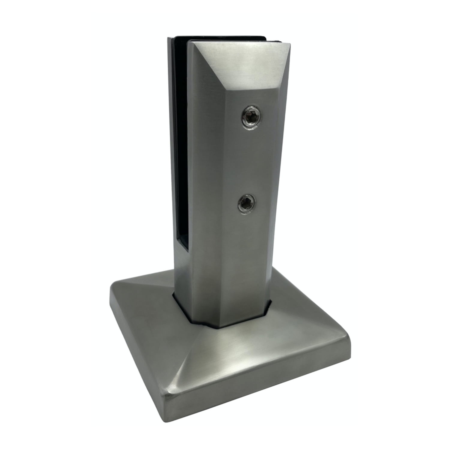 Q-Railing Base Glass Clamp| MOD 6259 | 316 Stainless Steel - Walmart.com