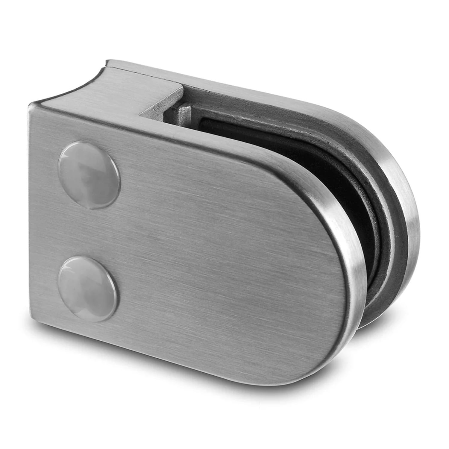 Q-Railing Round Glass Clamp | MOD 2500 | 316 Stainless Steel. - Walmart.com