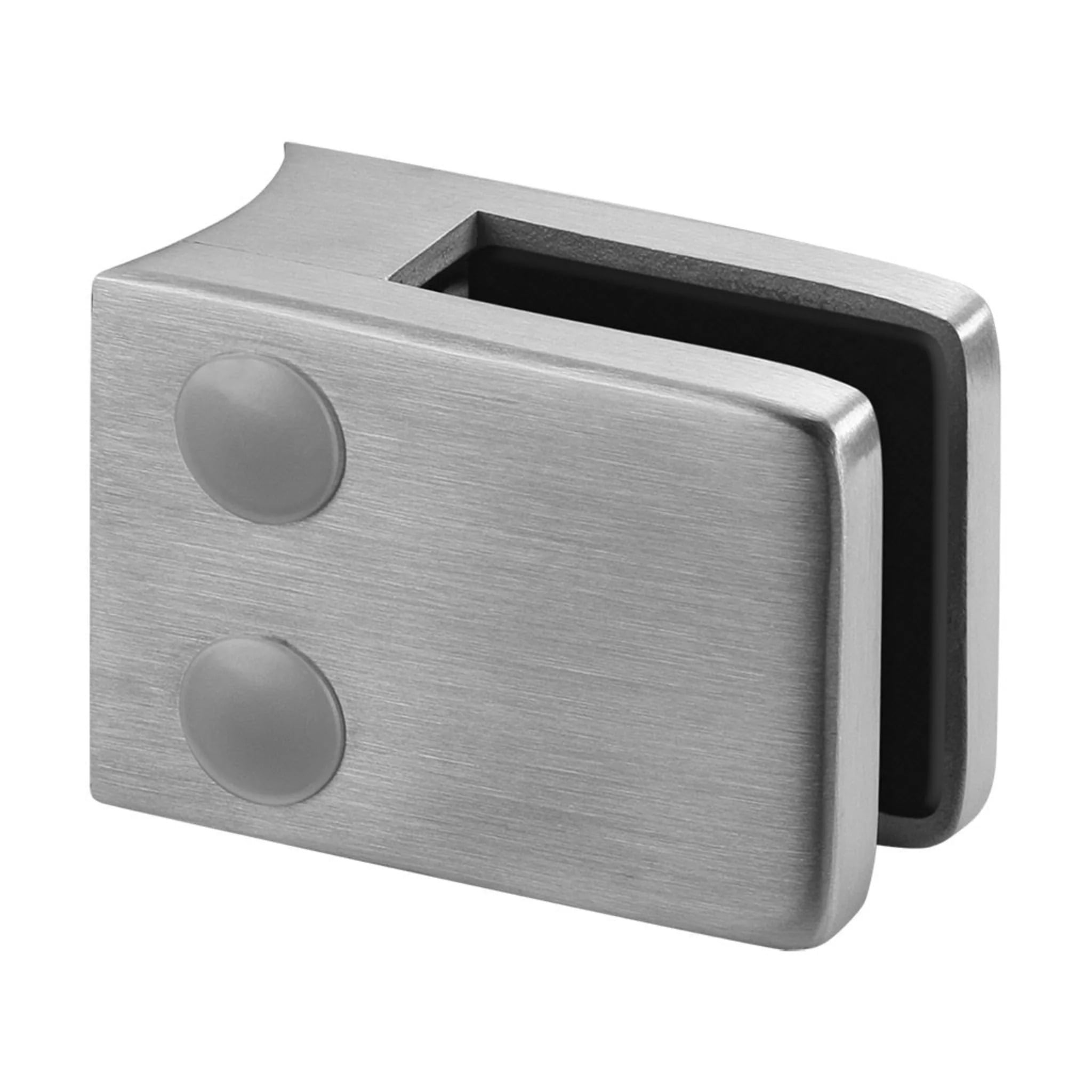 Q-Railing Square Glass Clamp | MOD 4200 | 316 Stainless Steel - Walmart.com