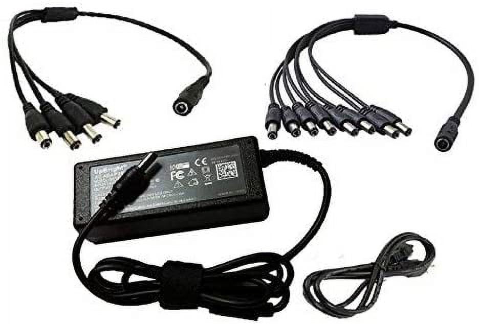 Q-See QSS1250A 12V 5A Camera AC Adapter for 4-Way Power Splitters ...