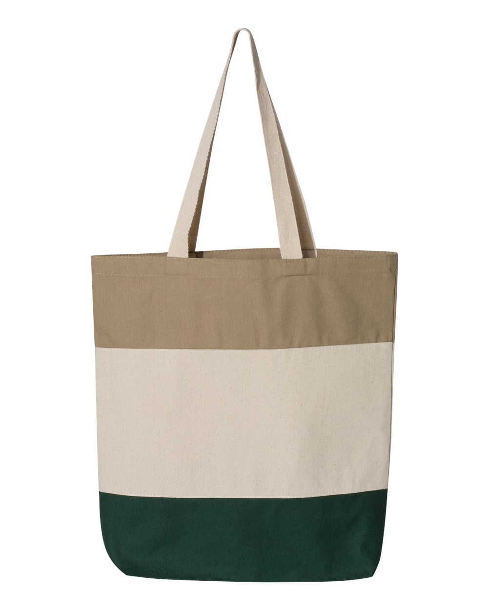 Q-Tees 11L Tri-Color Tote - Walmart Business Supplies