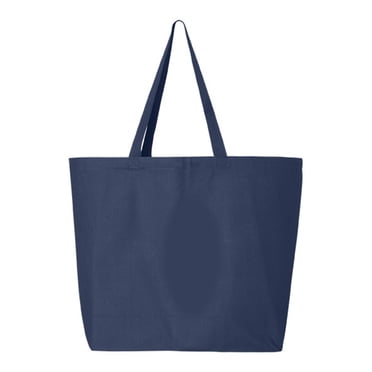 Q-Tees 34.6L Large Canvas Deluxe Tote - Walmart.com
