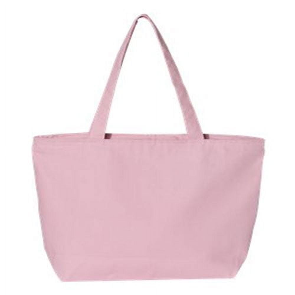 Q-Tees Unisex 25L Zippered Tote - Walmart.com