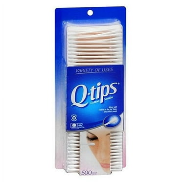 Q-Tips 625-Count Cotton Swabs 100% pure cotton, Made in USA. - Walmart.com