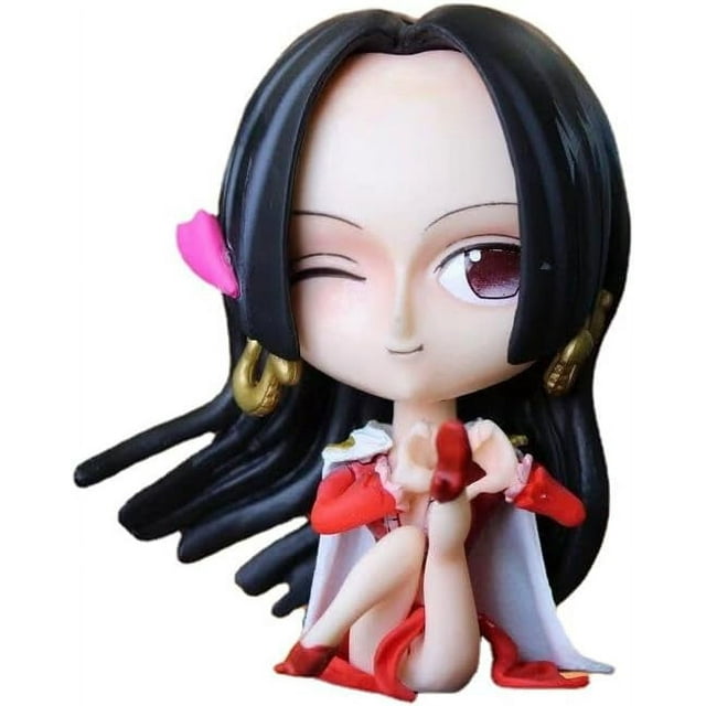 Q Version Big Headed Empress Boa Hancock Model 12cm Desktop And Car