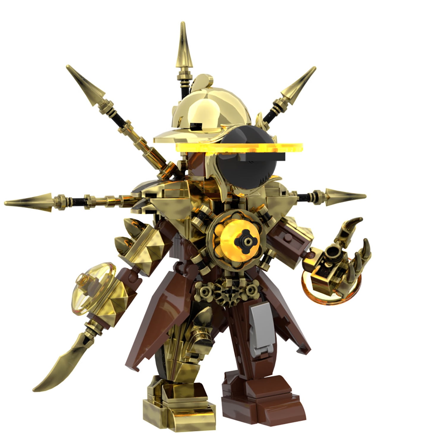 Q-Version Titan Speaker Man & Clock Hero Building Block Set – DIY ...