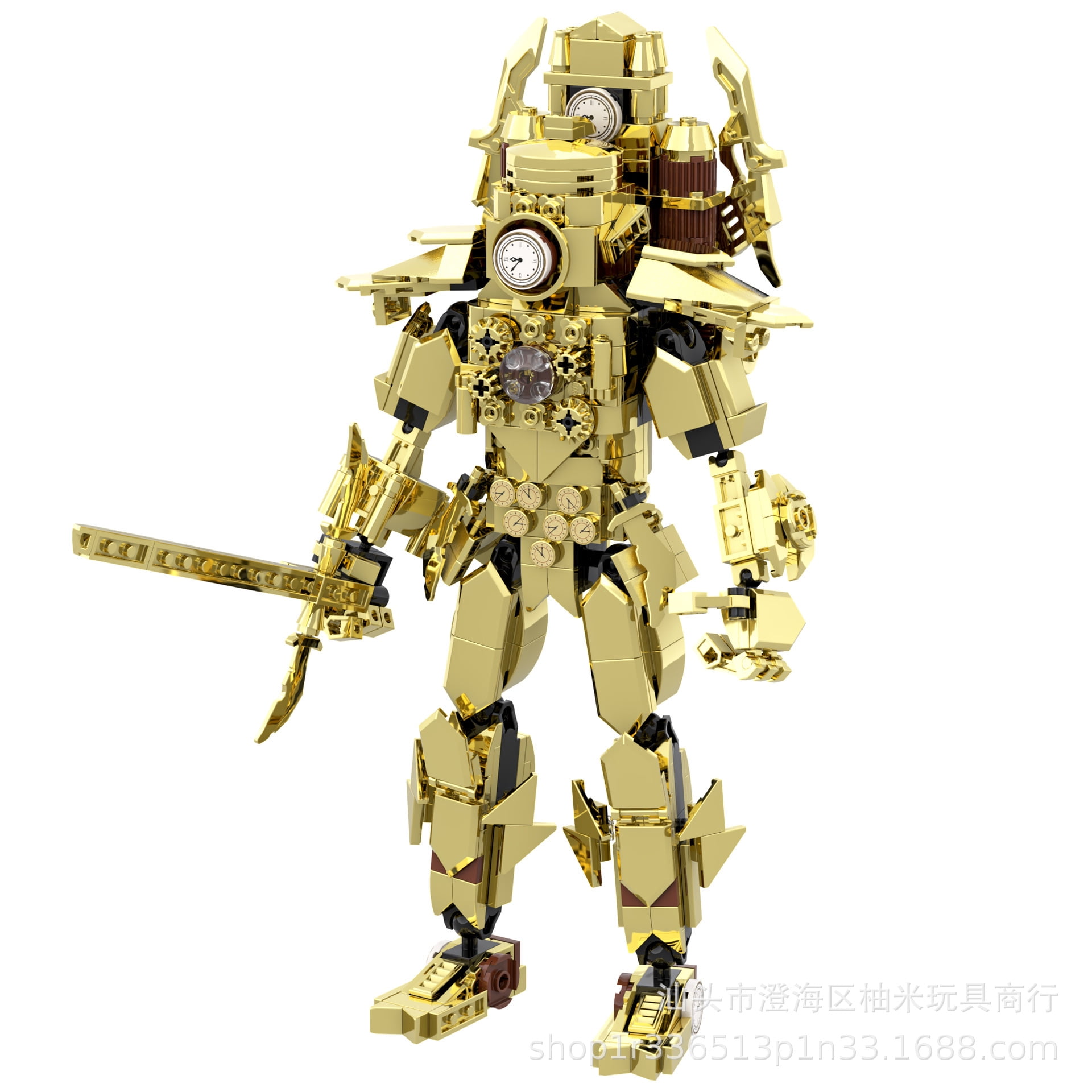 Q-Version Valkyrie & Guardian Toilet Hero Building Block Set – Chibi ...
