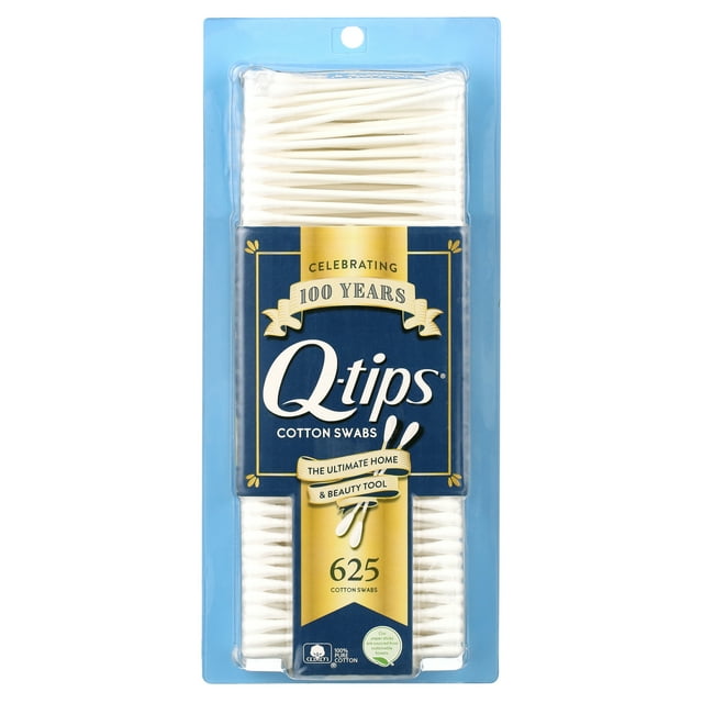 Q-tips Cotton Swabs Original 625 Count - Walmart.com