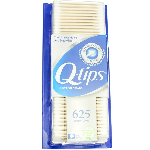 Q-tips Swabs 625 Each (Pack of 2) - Walmart.com