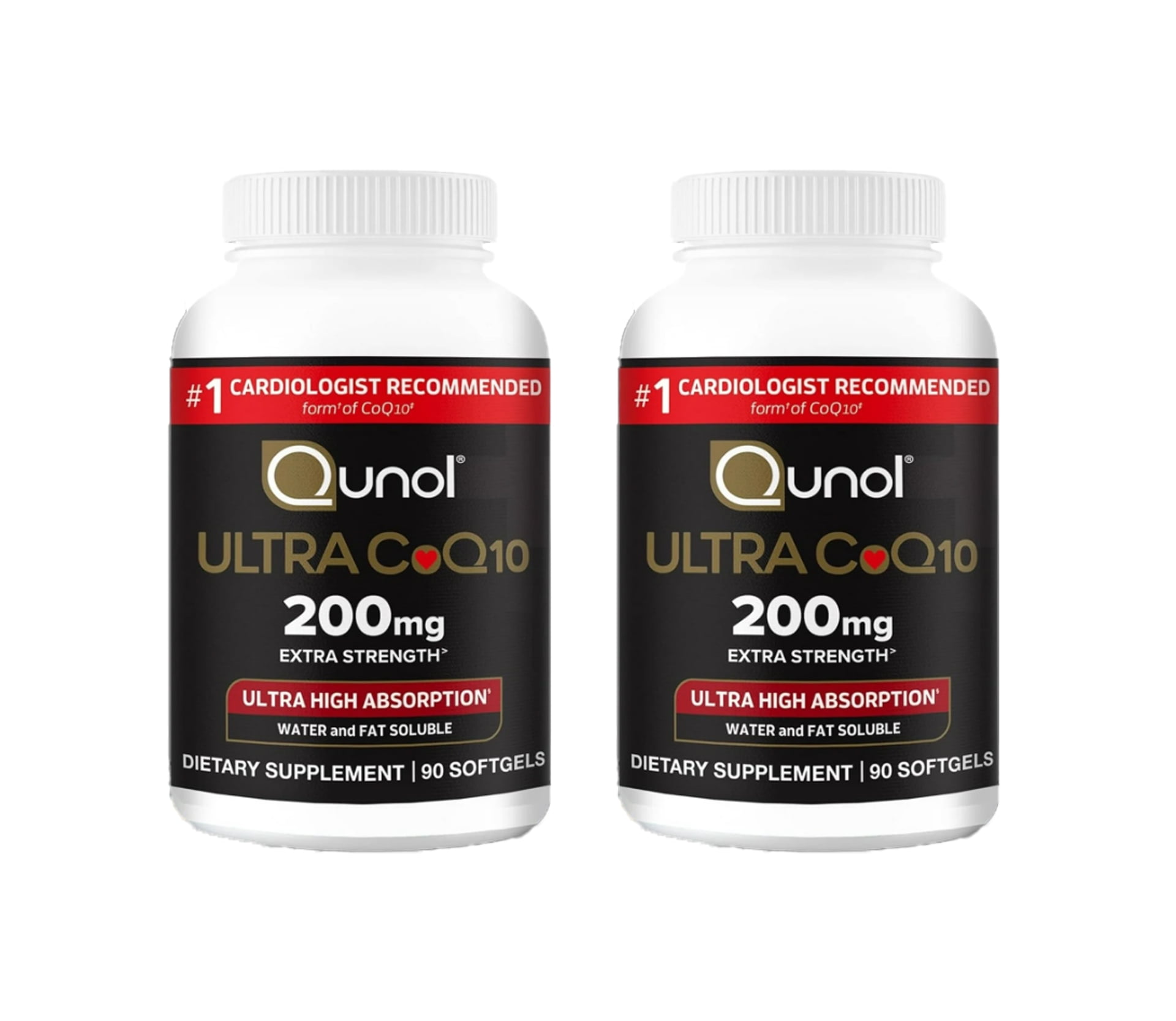 Q-unol Ultra CoQ10 200mg – Enhanced Bioavailability Coenzyme Q10 for ...