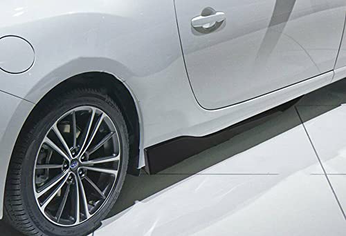Q1-TECH, 5-Piece Front Bumper Lip + Side Skirt Rocker Winglet Canard ...