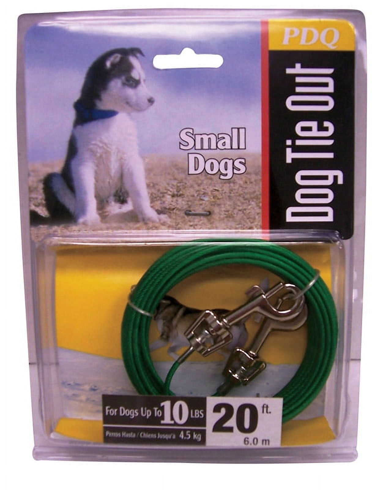 Q2220 000 99 20' Puppy Tie-Out Cable - Walmart.com