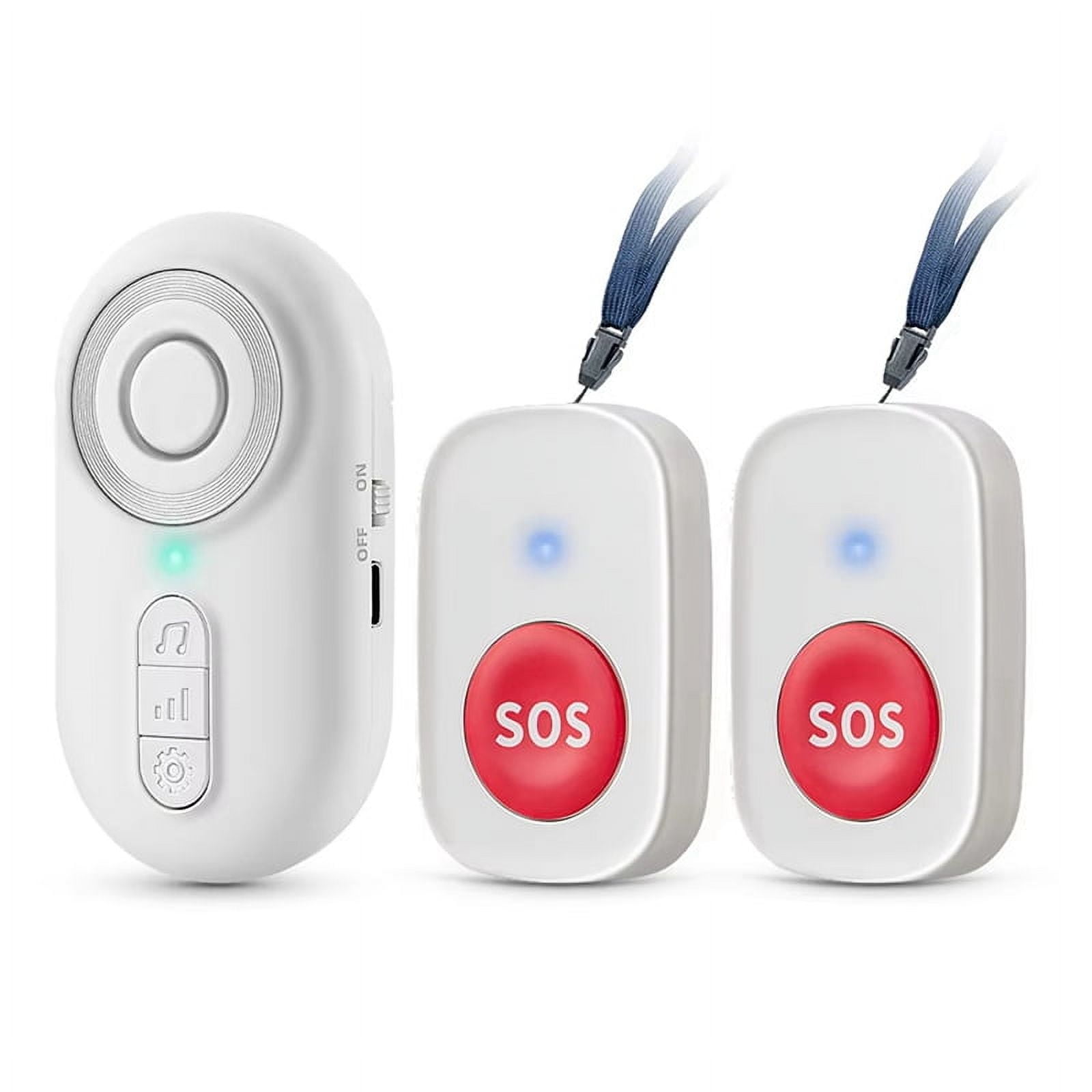 Q26 Wireless Smart Doorbell Care Doorbell Elderly Emergency Call Device ...