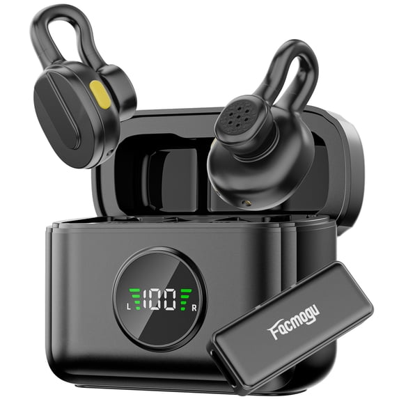 Q28 Mini Hidden Wireless Lavalier Microphone, Noise Cancelling/Mute ...