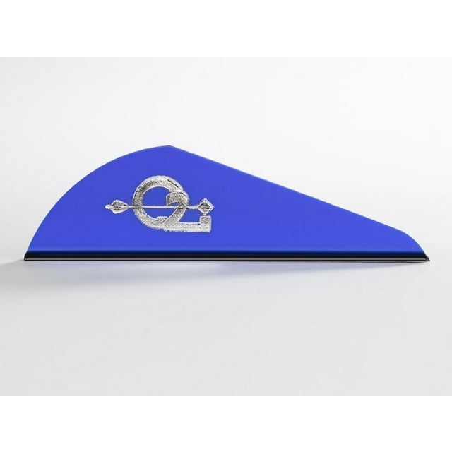 Q2i Archery Rapt-X Arrow Vanes-High-Profile Fletching Vanes, Blue (36 ...