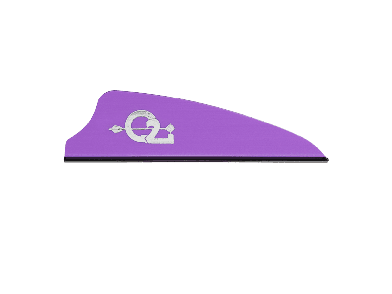 Q2i Fusion-II 2.1" Target Archery Vanes-Fletching with Tri-Fusion Tech ...