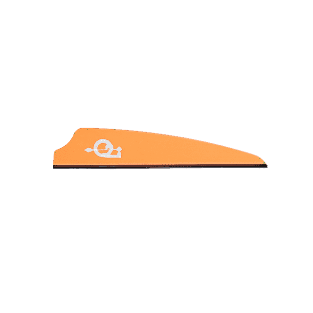Q2i Fusion X-II 2.5" Target Archery Vanes -Fletching with Tri-Fusion ...