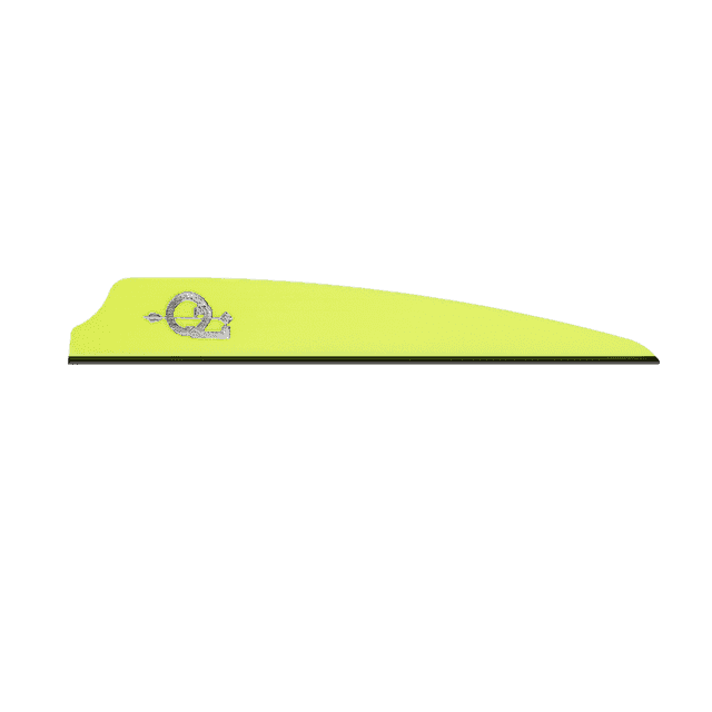 Q2i Fusion X-II 3.5" Target Archery Vanes -Fletching with Tri-Fusion ...