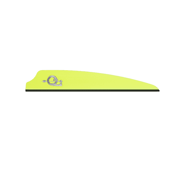 Q2i Fusion X-II 3" Target Archery Vanes-Fletching with Tri-Fusion Tech ...