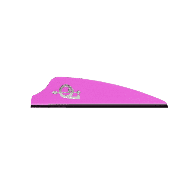 Q2i Fusion X-II 1.5" Target Archery Vanes-Fletching with Tri-Fusion ...