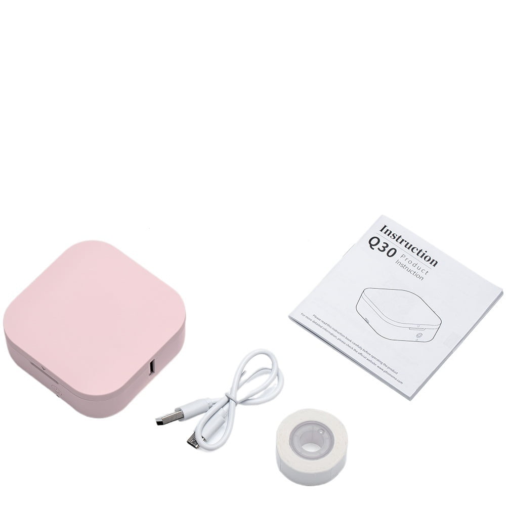 Q30 Label Printer Mini Printer Pocket Thermal Label Maker Wireless ...