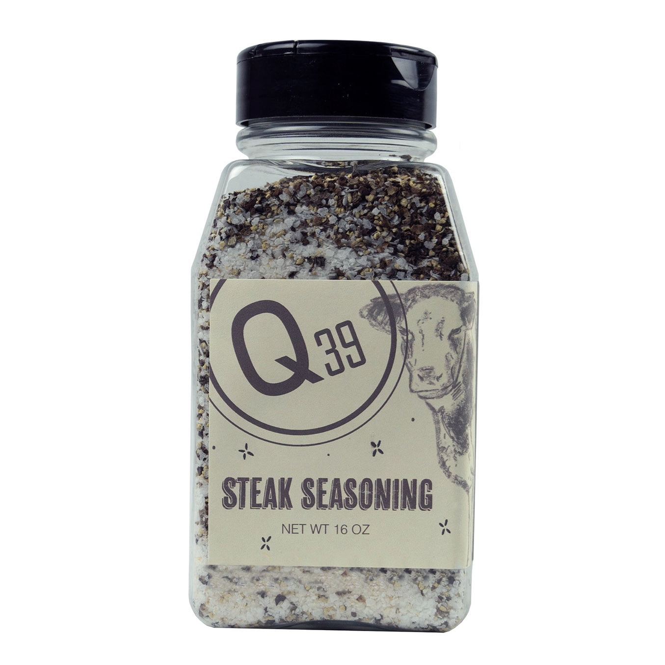 Q39 Steak Seasoning Salt Pepper & Garlic Rub For Meat & Veggies No MSG ...