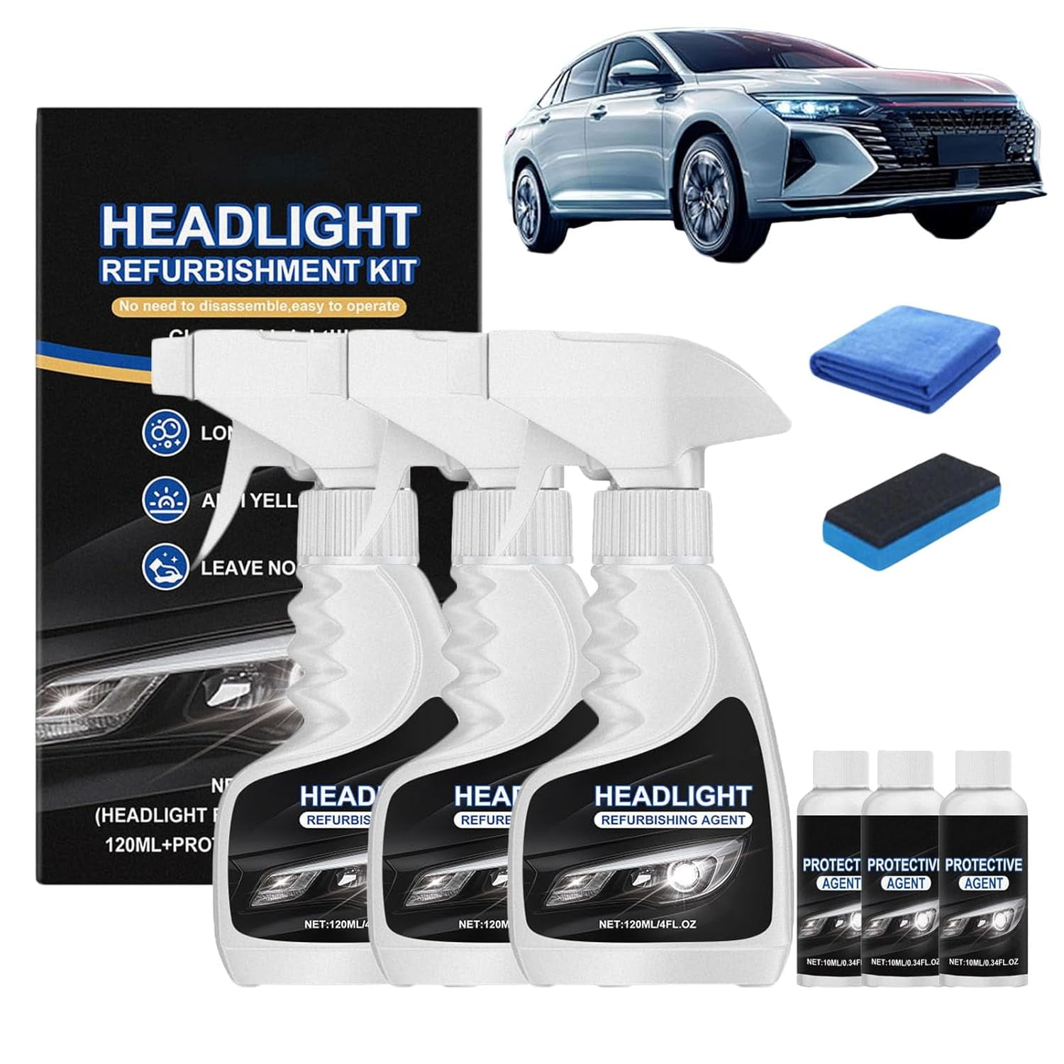 Q4 Headlight Restoration, Automotive Tourgoing Headlamp Restoration ...
