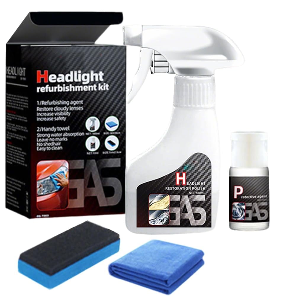 Headlight Restoration, Headlight Restoration Kit (1pcs) - Walmart.com