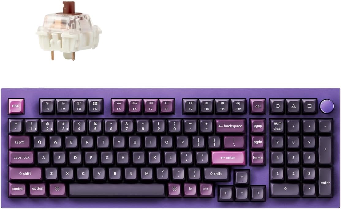 Q5 Pro Wireless QMK/VIA Mechanical Keyboard, Full Customizable 96% ...