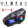 Q58MAX Motorcycle Intercom Helmets Earphone Motos Riders Wireless ...