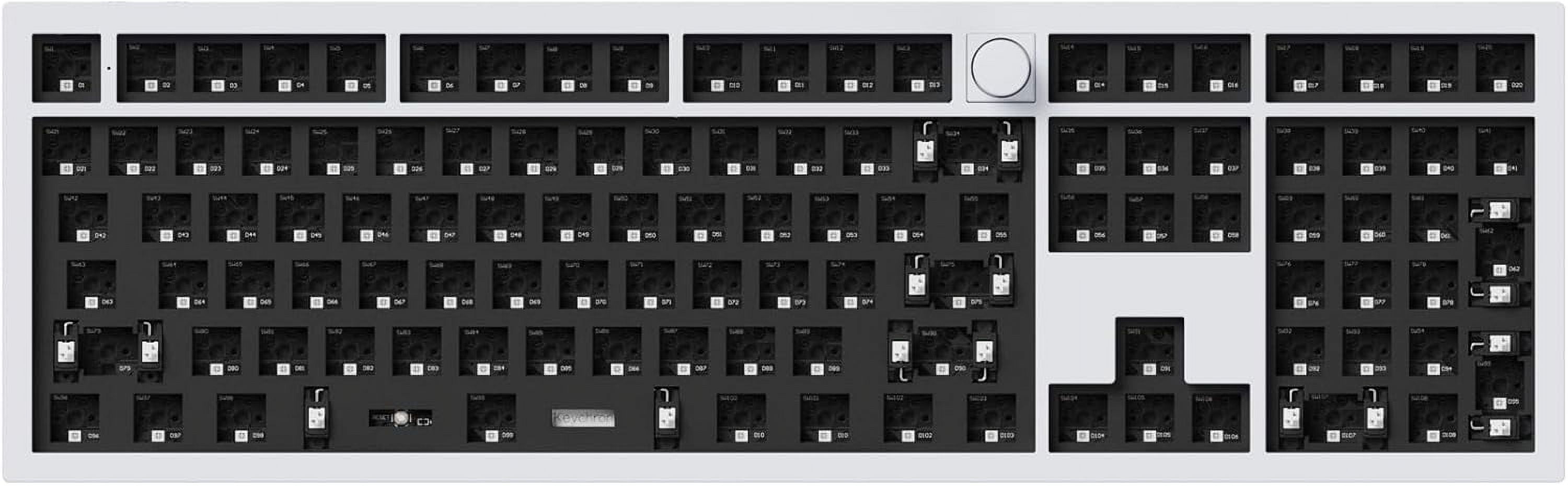 Q6 Pro Barebone Knob Version (without Keycaps and Switches), the full ...