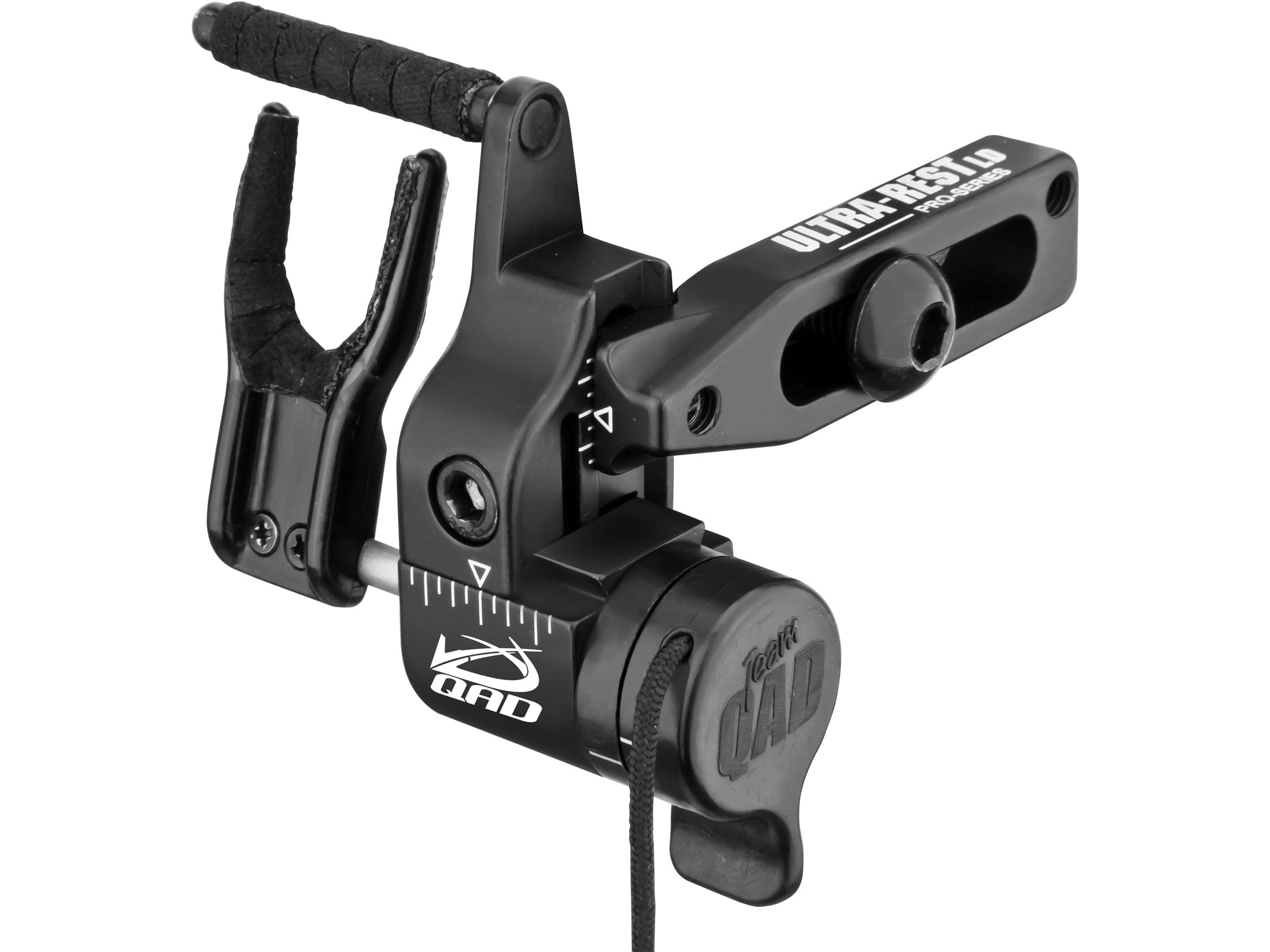 QAD Ultra Rest Pro Series LD Black with Lock Down Technology Black LH ...