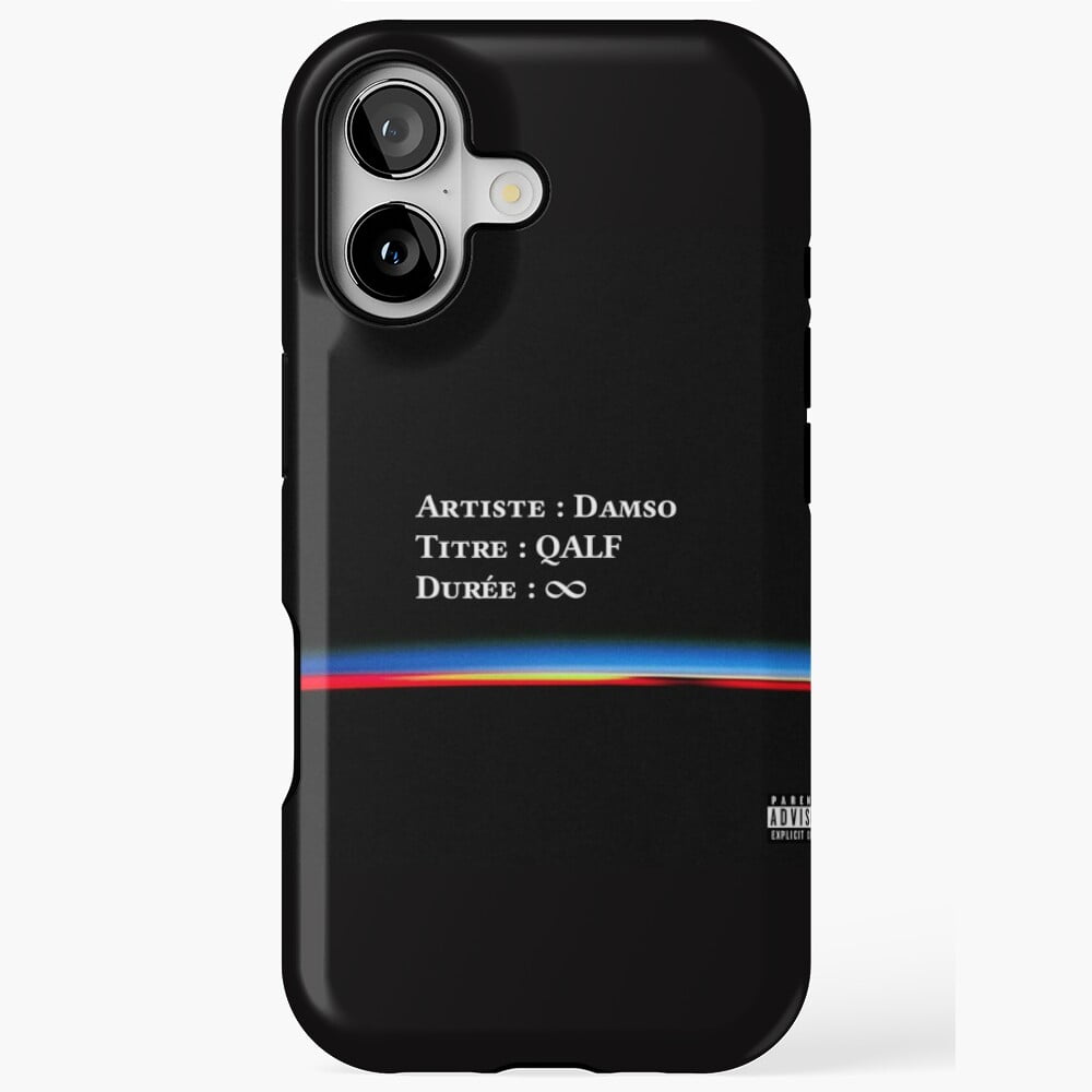 QALF Infinity Inspired Damso Album Artwork iPhone Case 17 to 11 Pro Max ...