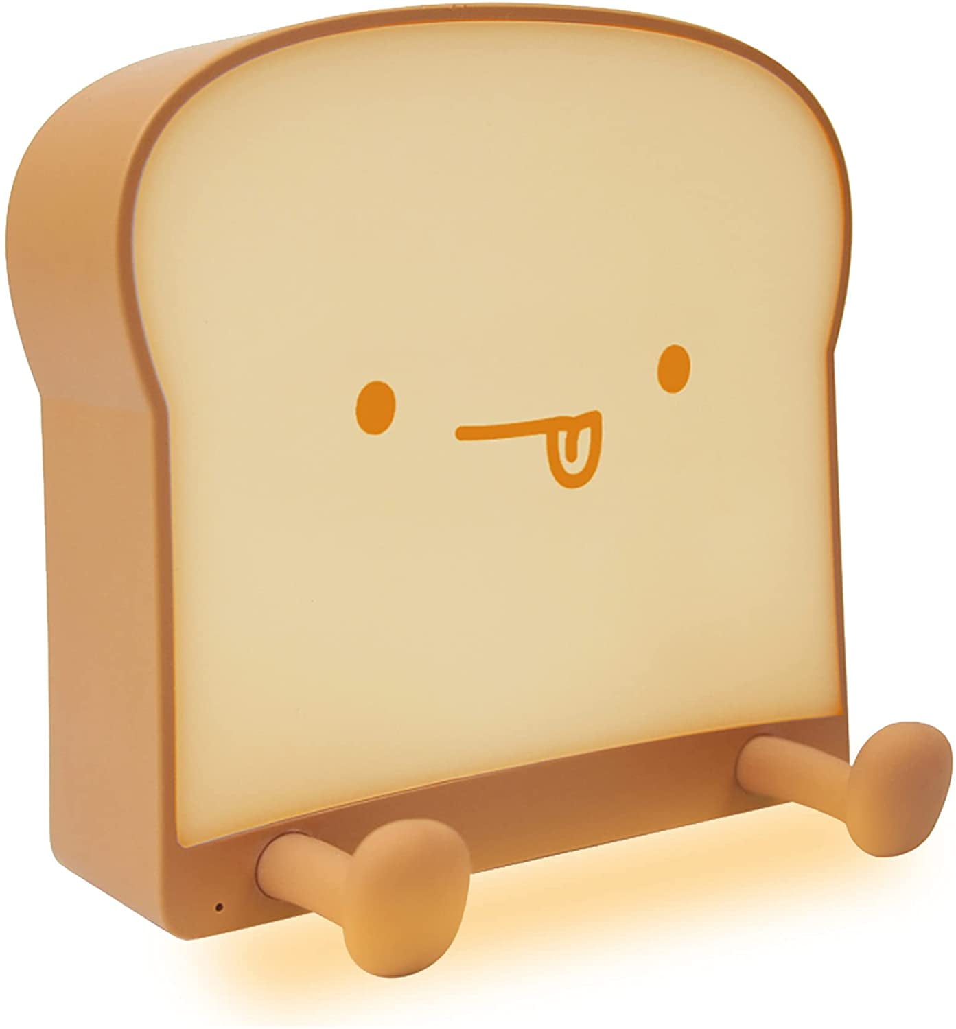 QANYI Cute Night Light Toast Bread LED Night lamp with Rechargeable ...