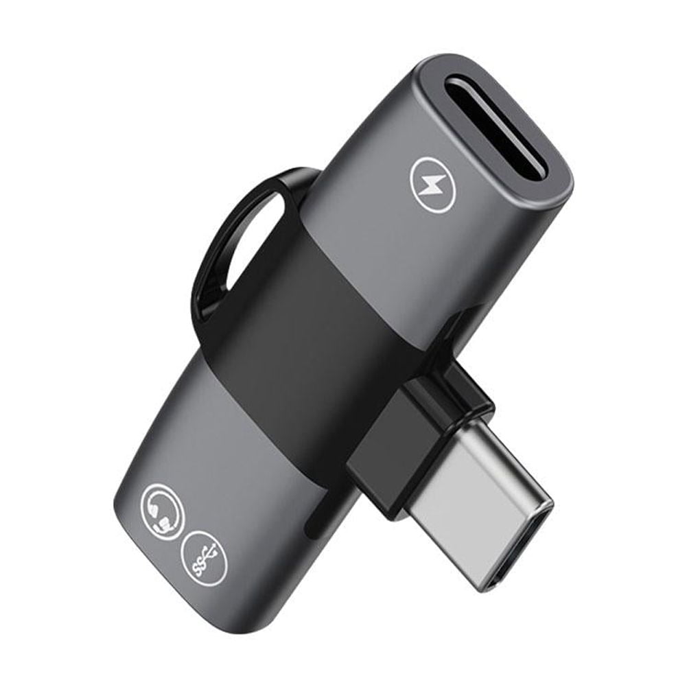 QAOlDH Dual Type-c Adapter Splitter to Double Type C Ja AUX o Headone Adap - Walmart.com