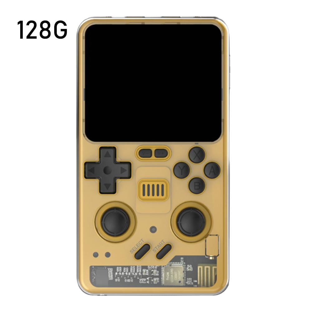 QAOlDH Yellow 128GFor Rgb20Pro Handheld Game Console Hd Baguette ...