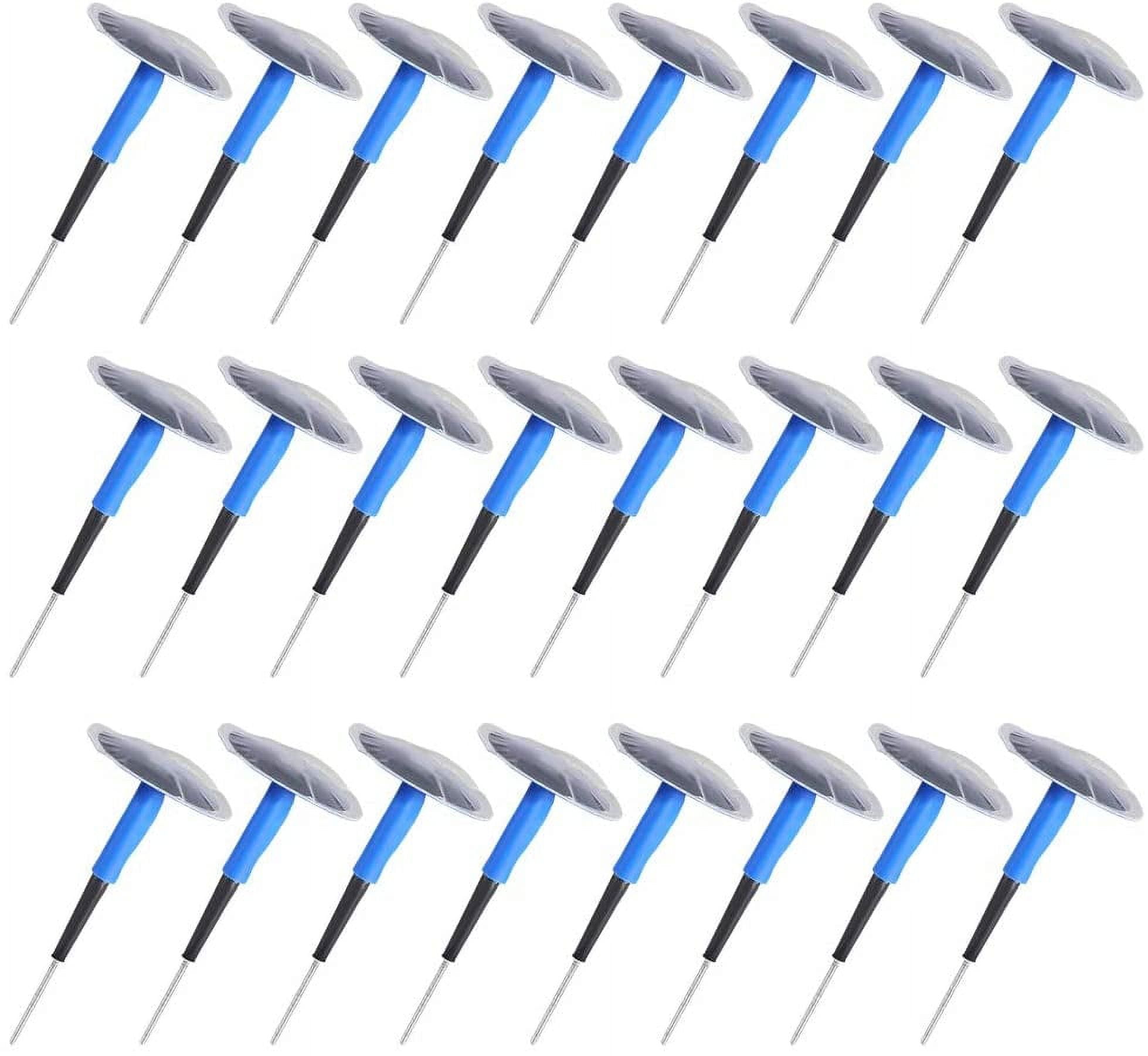 QAQ-24 PCS Radial Tyre Puncture Patches Tire Repair Tool Car Motorcycle Universal Tubeless Tire ...