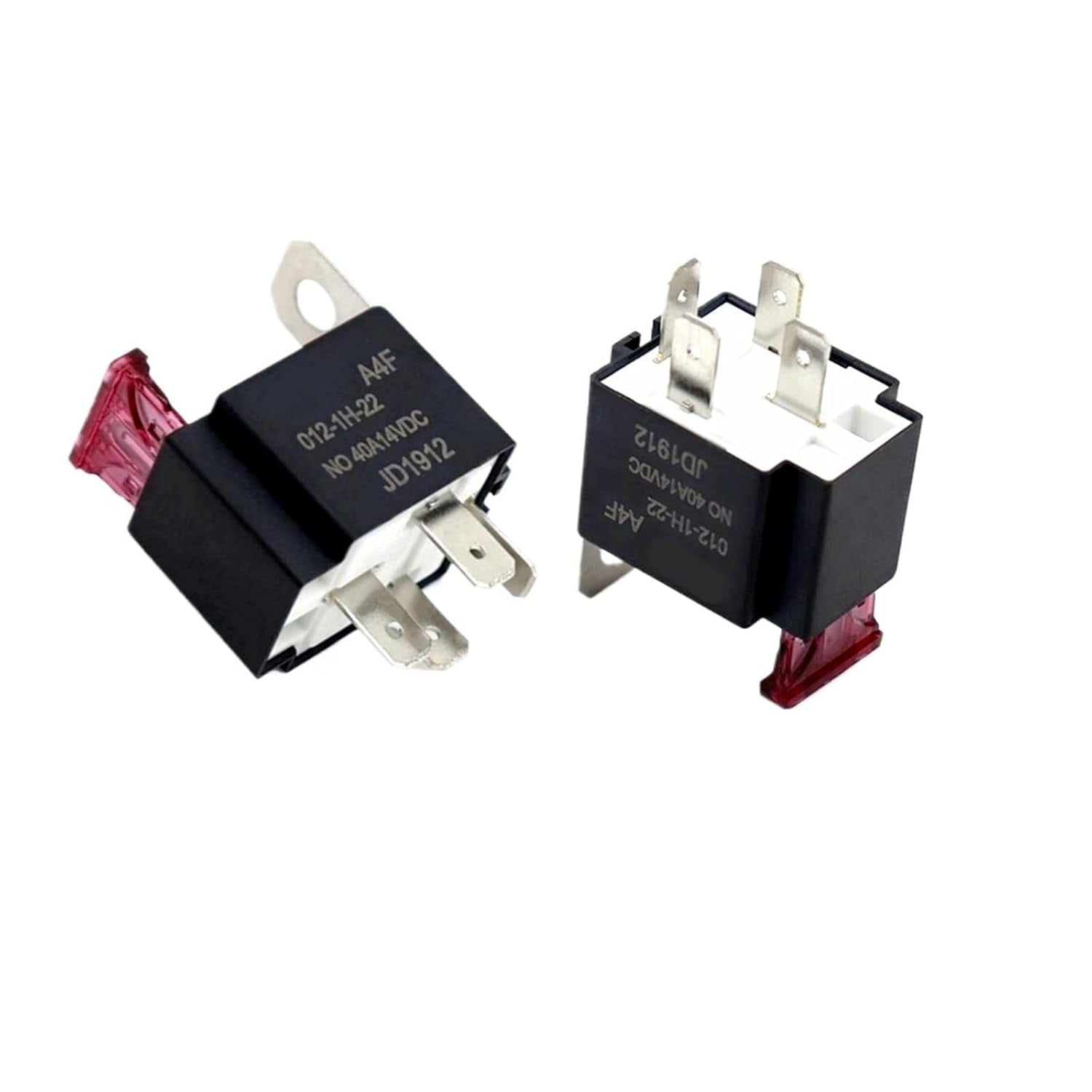 QAQ-40A Auto Fuse Relay JD1912 12V 24V 4PIN 5pin auto Fuse Headlight ...