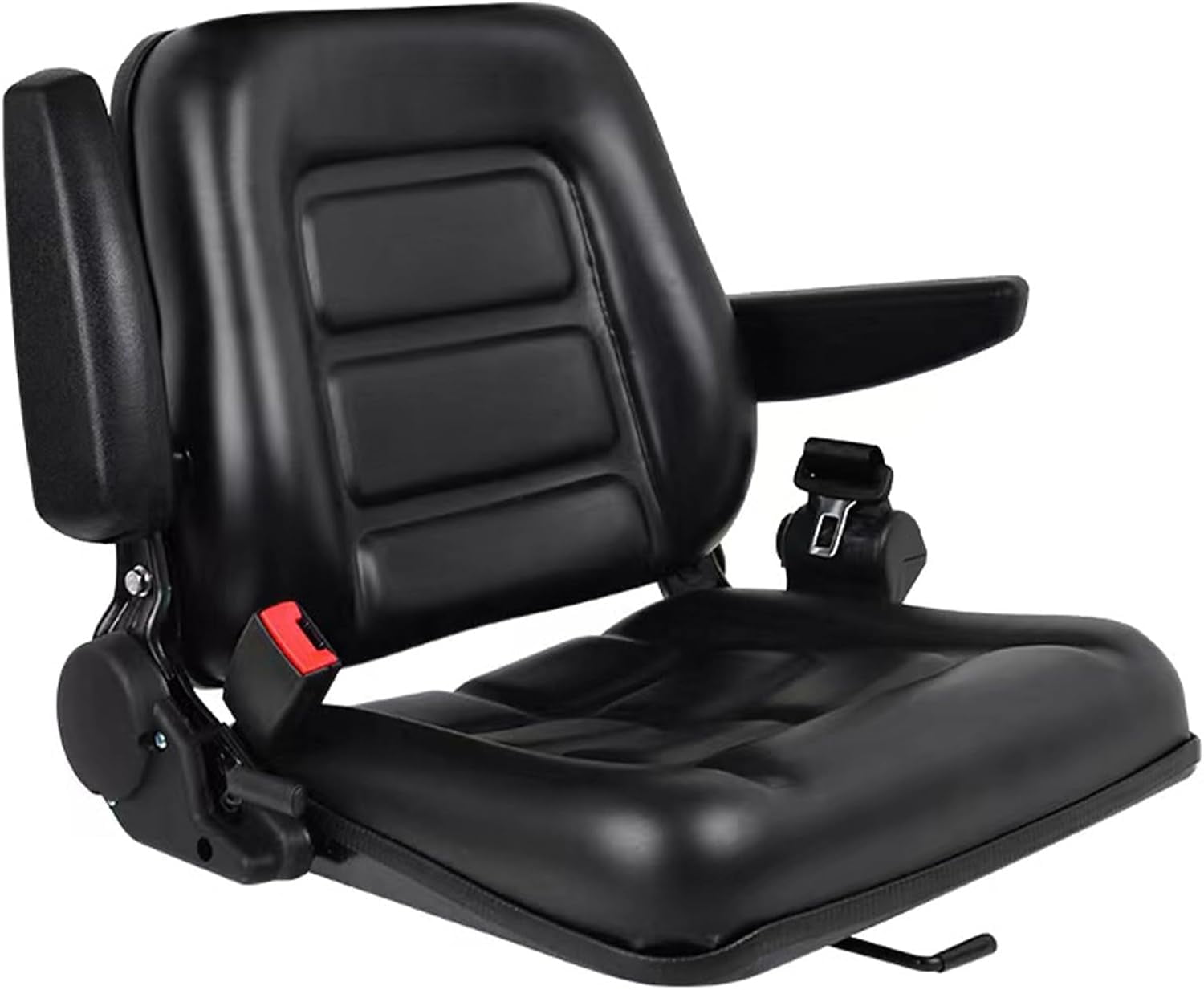 QAQ Universal Forklift Seat,Heavy Equipment Seat,Fold Down Tractor Seat with Adjustable Angle ...
