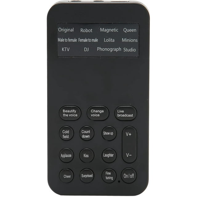 QAQ-Voice Changer for PS4 PS5 XboxOne Switch Phone Computer PC Laptop ...