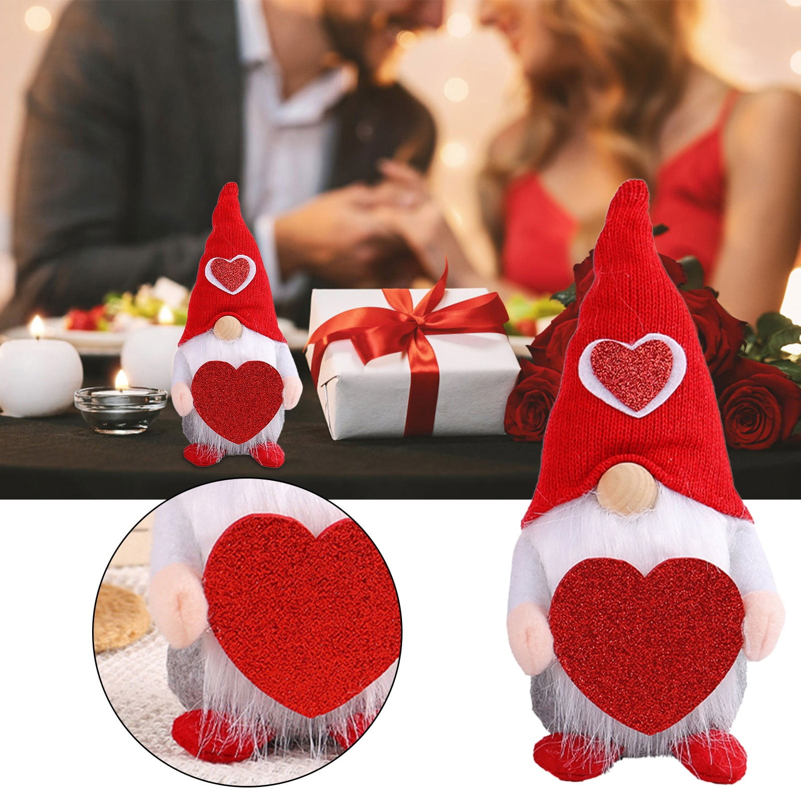 QAQuu Valentine’s Day Decor – Plush Gnomes and Heartfelt Gifts for ...