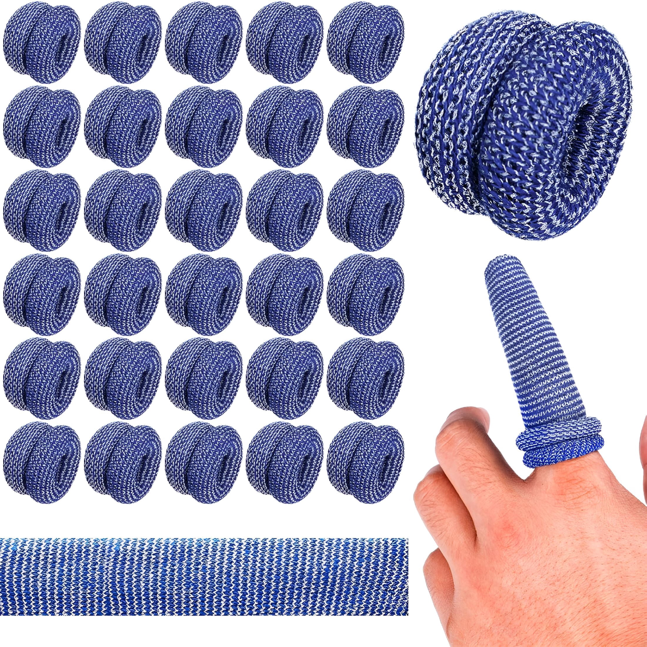 QARUN Finger Bandage Finger Roll Tubular Bandage 30 Pieces Breathable ...