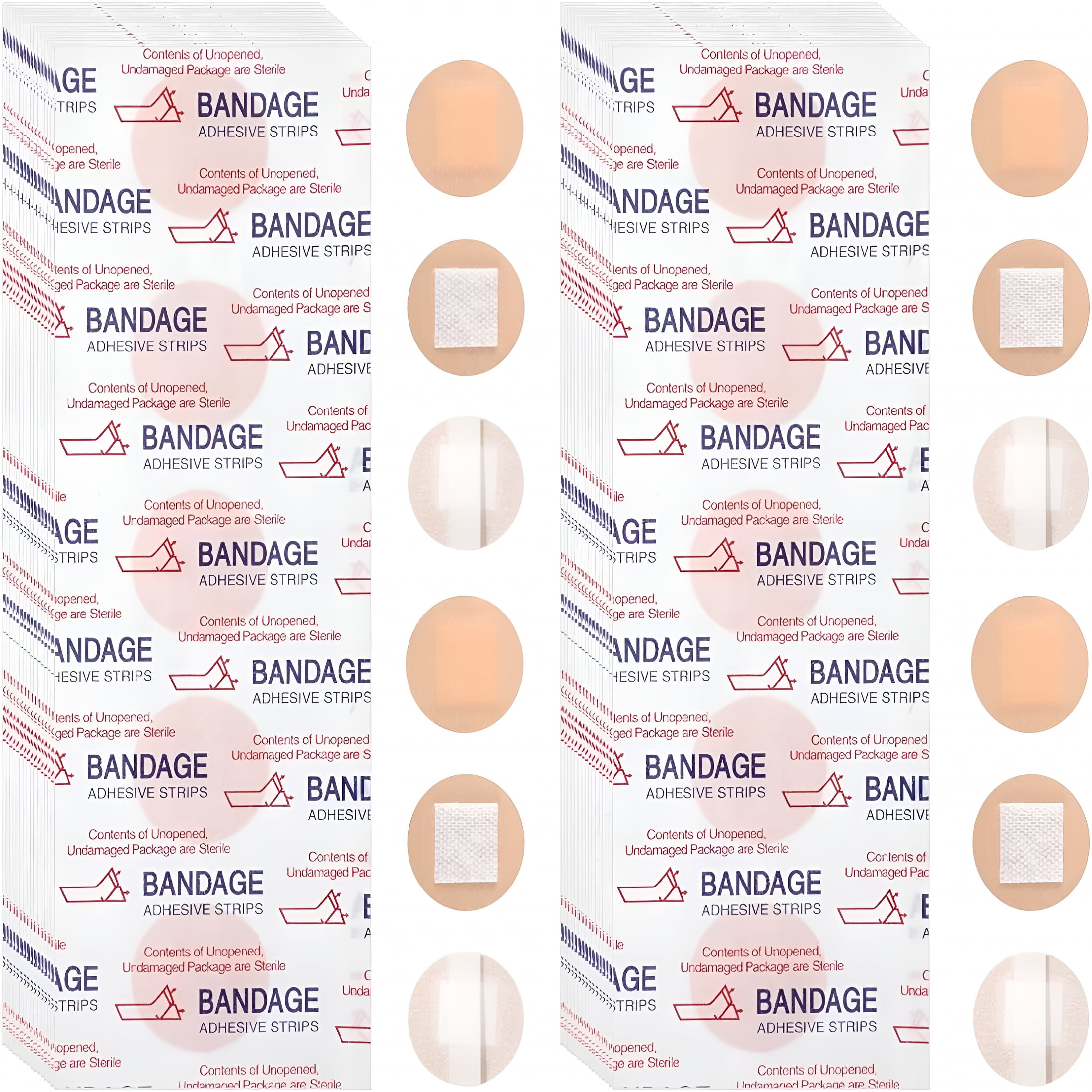 QARUN 2026 New Self-Adhesive Round Bandages, 200 Count - 0.87 Inch ...