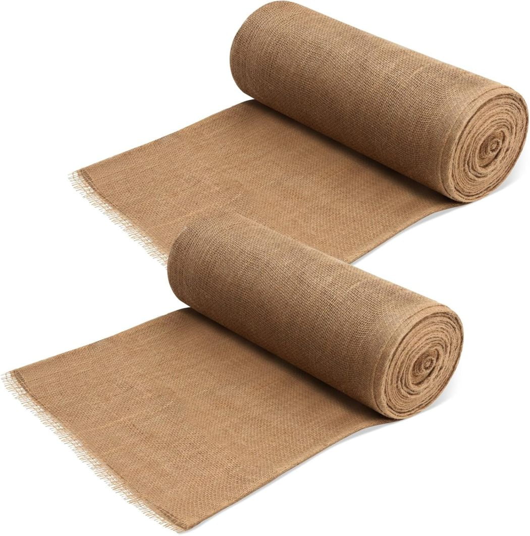 QATZ 2PCS Erosion Control Blanket Burlap Netting Mesh Burlap Erosion Control Liner Erosion ...