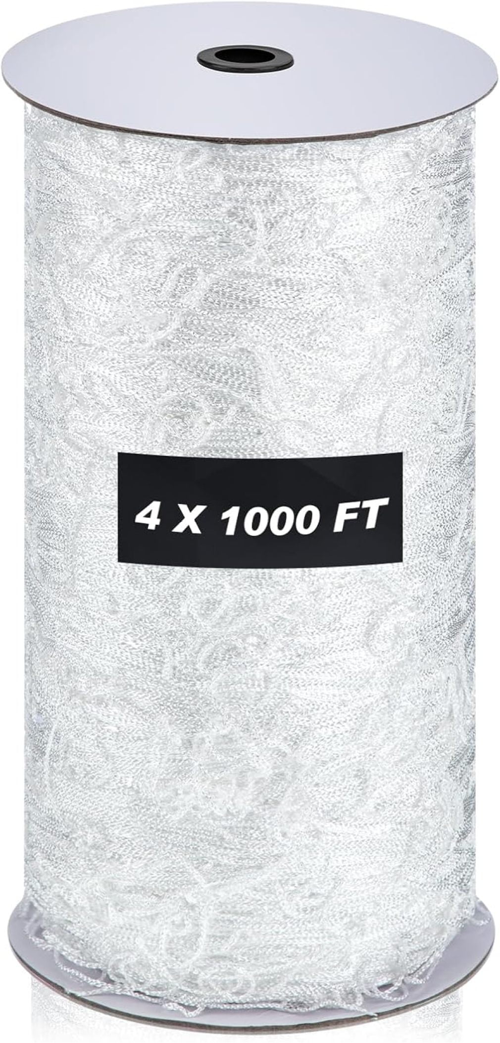 QATZ 4 x 1000 ft Trellis Netting Roll Soft Mesh Nylon Heavy Duty Garden ...