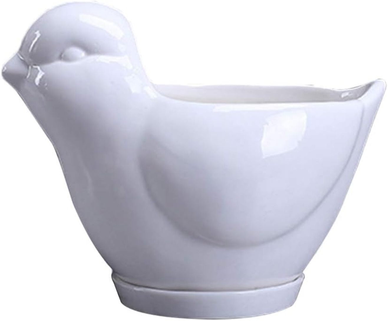 QATZ Ceramic Pot Bird Pots Creative Animal Succulent Planter Pots Mini ...